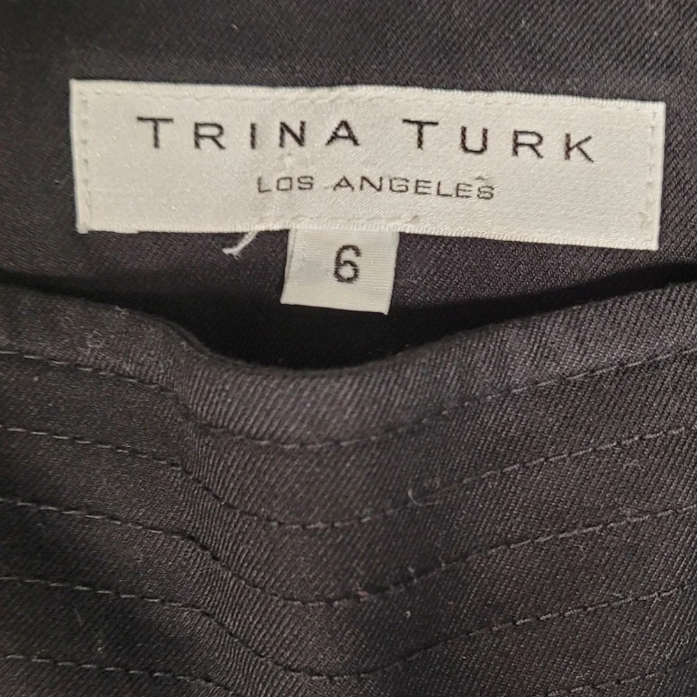 Trina Turk | Pants & Jumpsuits | Trina Turk Black Wide Leg Trousers 6 ...